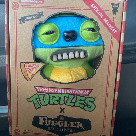 Nickelodeon | Toys | Tmnt Fuggler Limited Edition Doll Plush Leonardo ...